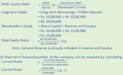 DK Goel Solutions Class 12 Accountancy Chapter 5 Accounting Ratios